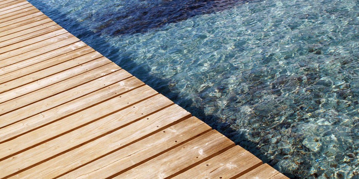 Marine Wood Stain | Outdoor Dock Wood Cleaner
