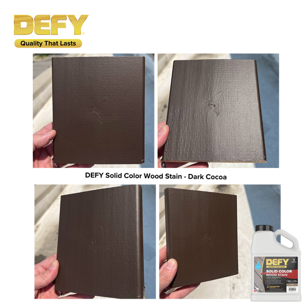 DEFY Solid Color Stain Sample Kit