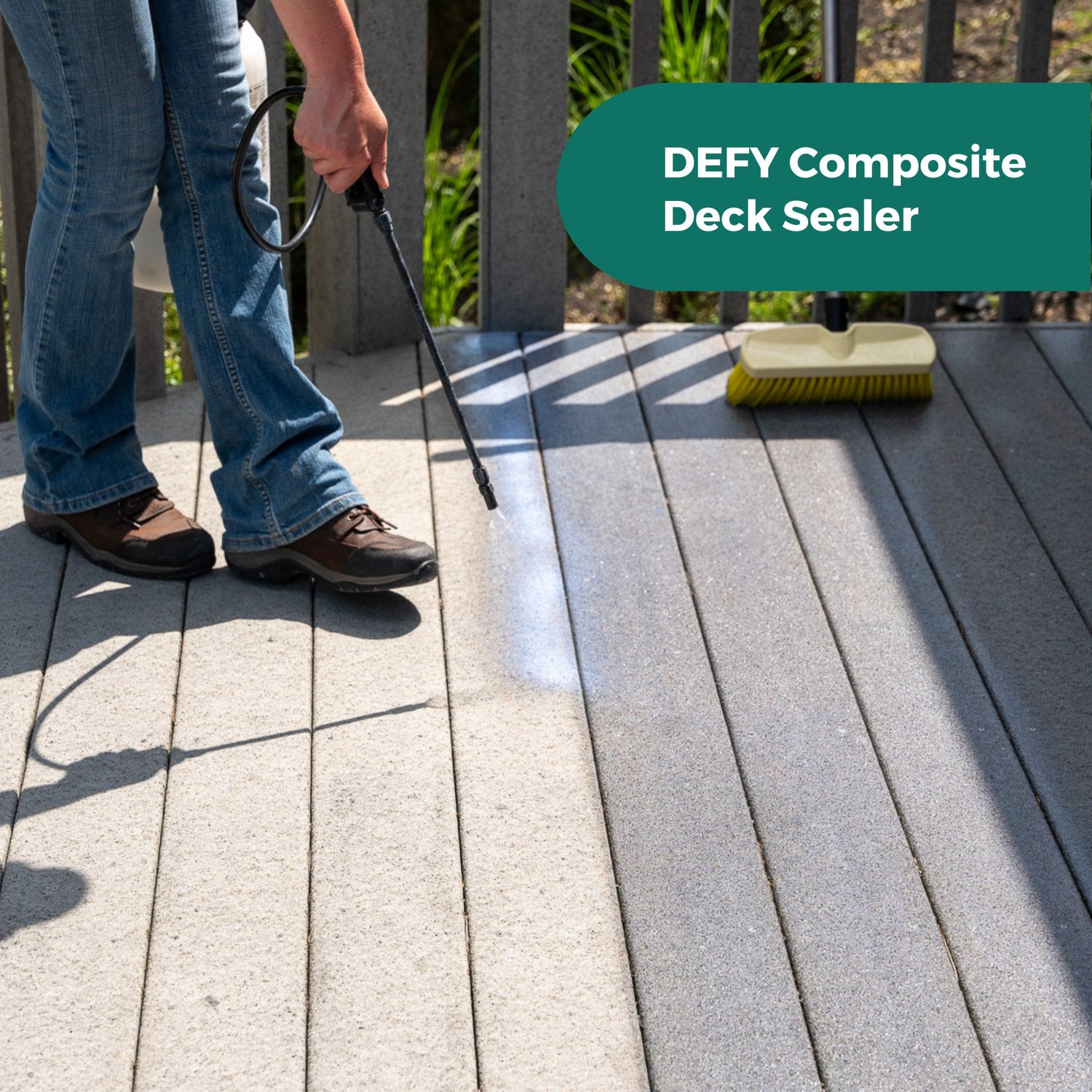 DEFY Composite Deck Sealer | Composite Sealant for Decking