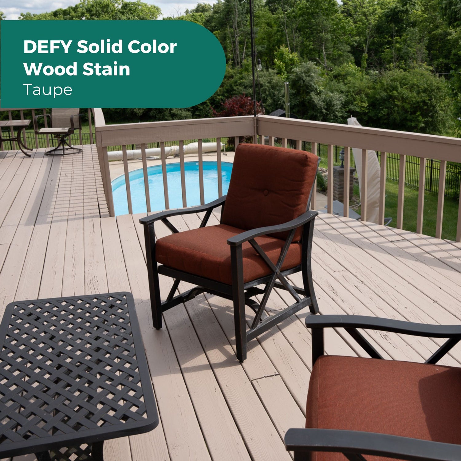 DEFY Solid Color Wood Stain | Solid Deck Stain