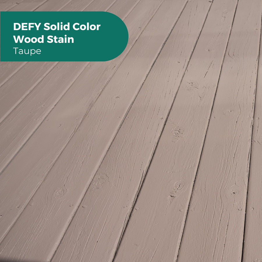 DEFY Solid Color Wood Stain | Solid Deck Stain