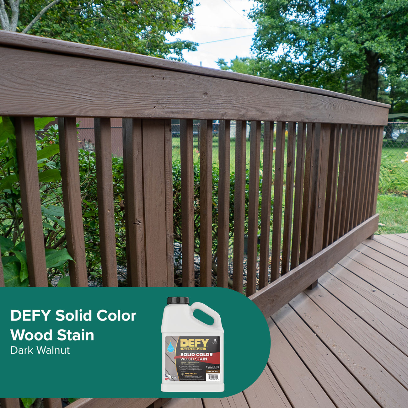 DEFY Solid Color Wood Stain