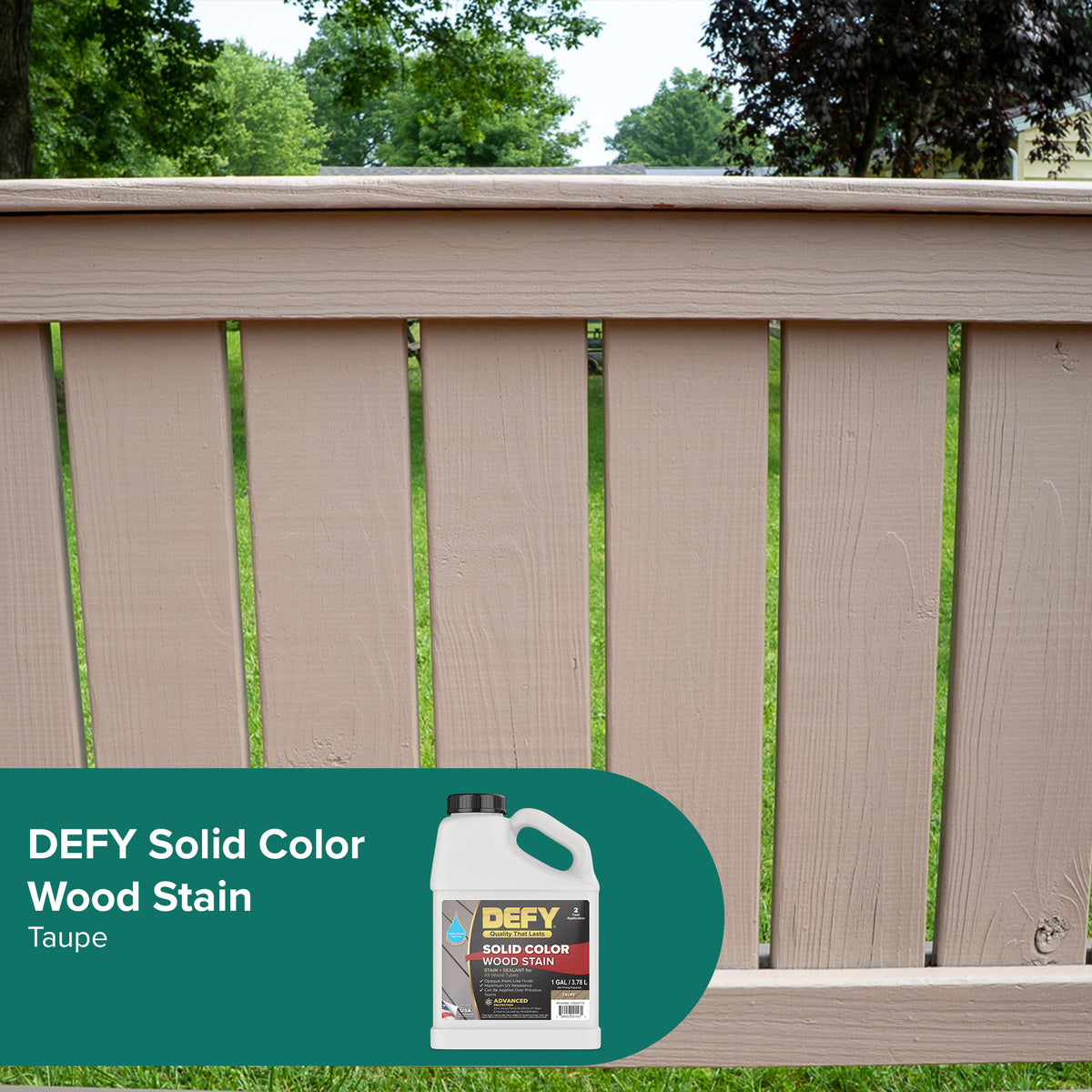 DEFY Solid Color Wood Stain