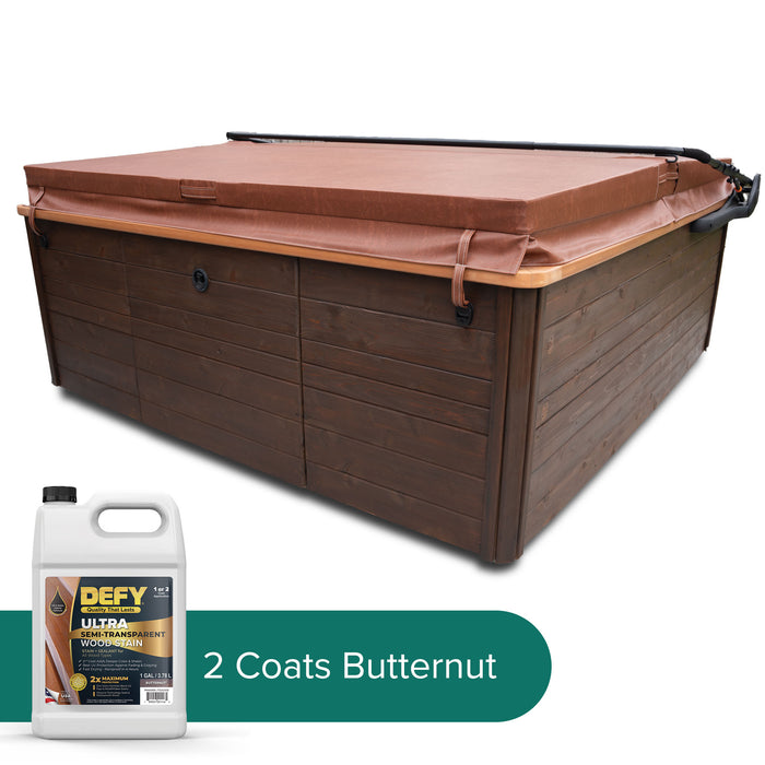 DEFY Ultra Semi-Transparent Wood Stain | Clear Deck Stain