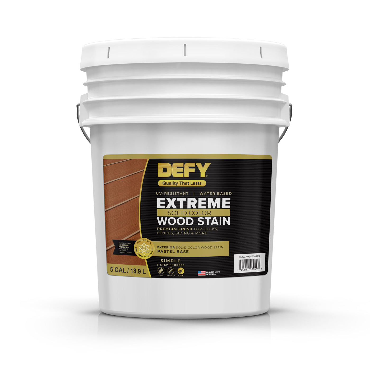 DEFY Solid Stain (Tint Bases) | Solid Deck Stain