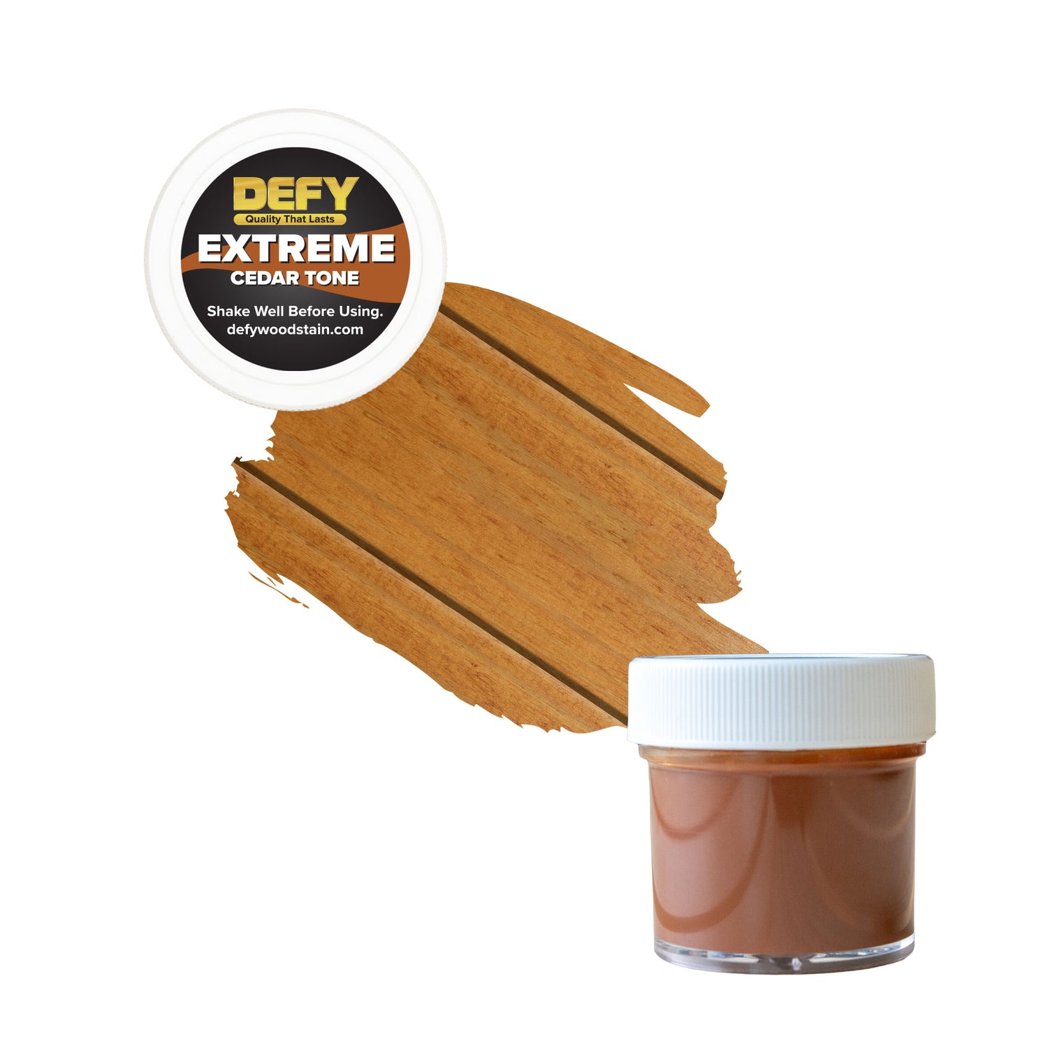 DEFY Extreme Semi-Transparent Stain Samples