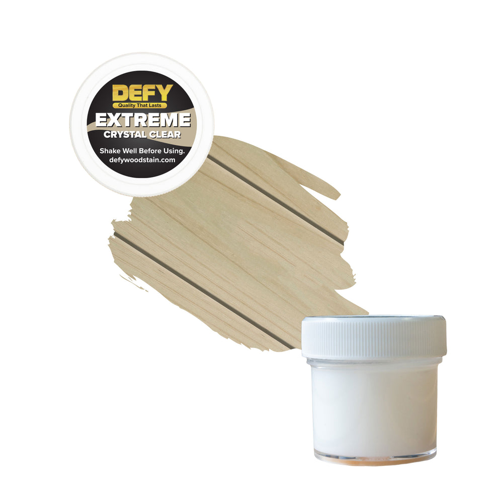 DEFY Extreme Semi-Transparent Exterior Stain Sample Kit