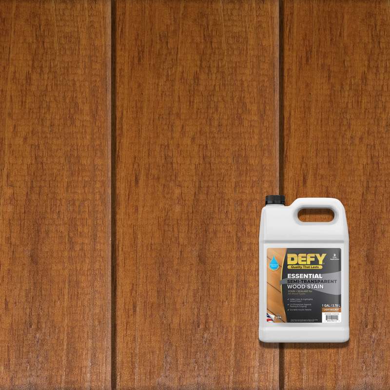 Wood Stain Comparison Chart